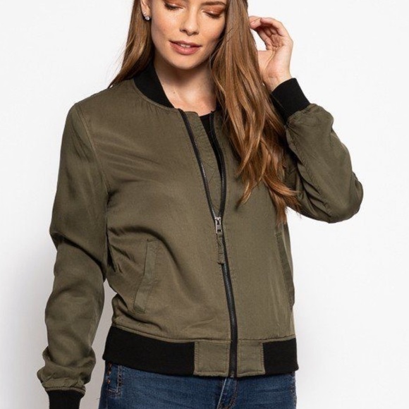 Jackets & Coats | Classic Varsity Jacket Bomber Zip Up Coat | Poshmark